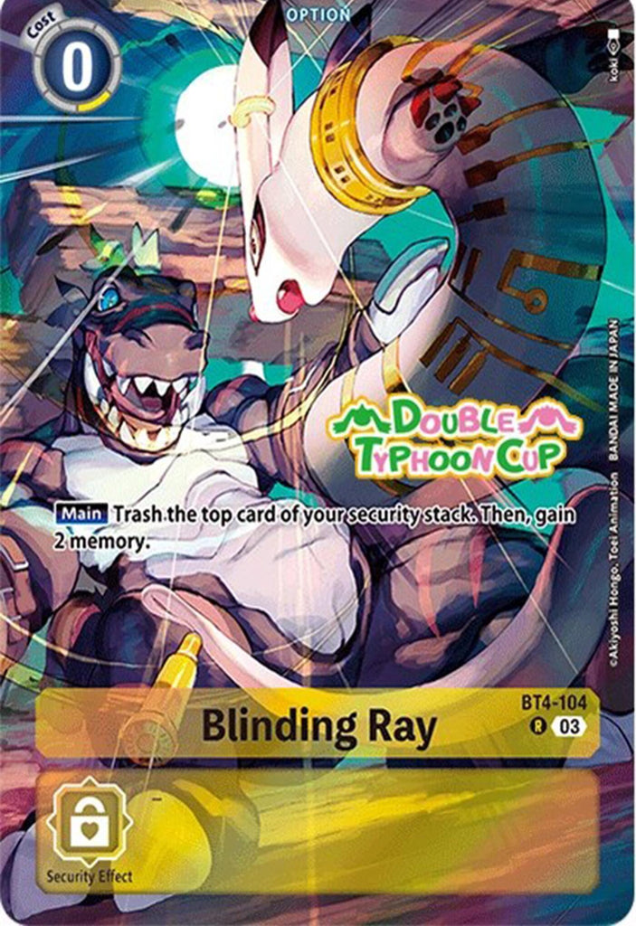 Blinding Ray [BT4-104] (Bonus Pack) [Starter Deck: Double Typhoon Advanced Deck Set Pre-Release ...