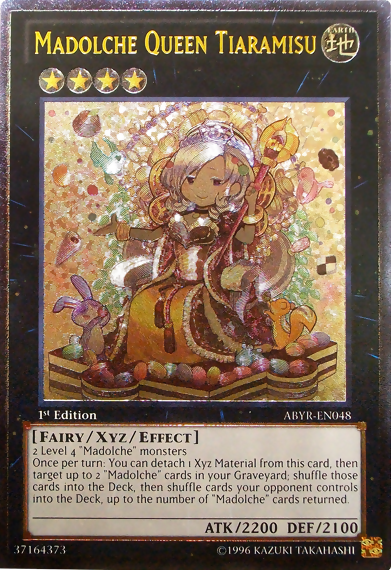 Madolche Queen Tiaramisu (UTR) [ABYR-EN048] Ultimate Rare | Devastation ...