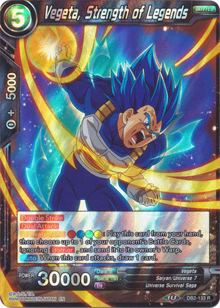 Vegeta, Strength of Legends [DB2-133] | Devastation Store