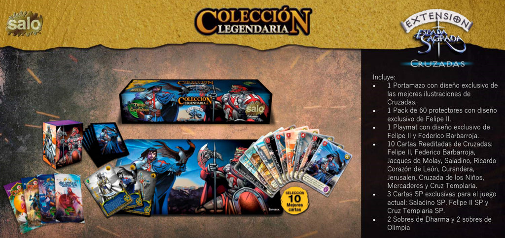 COLECCION LEGENDARIA EXTENSION ESPADA SAGRADA 'CRUZADAS' | Devastation ...